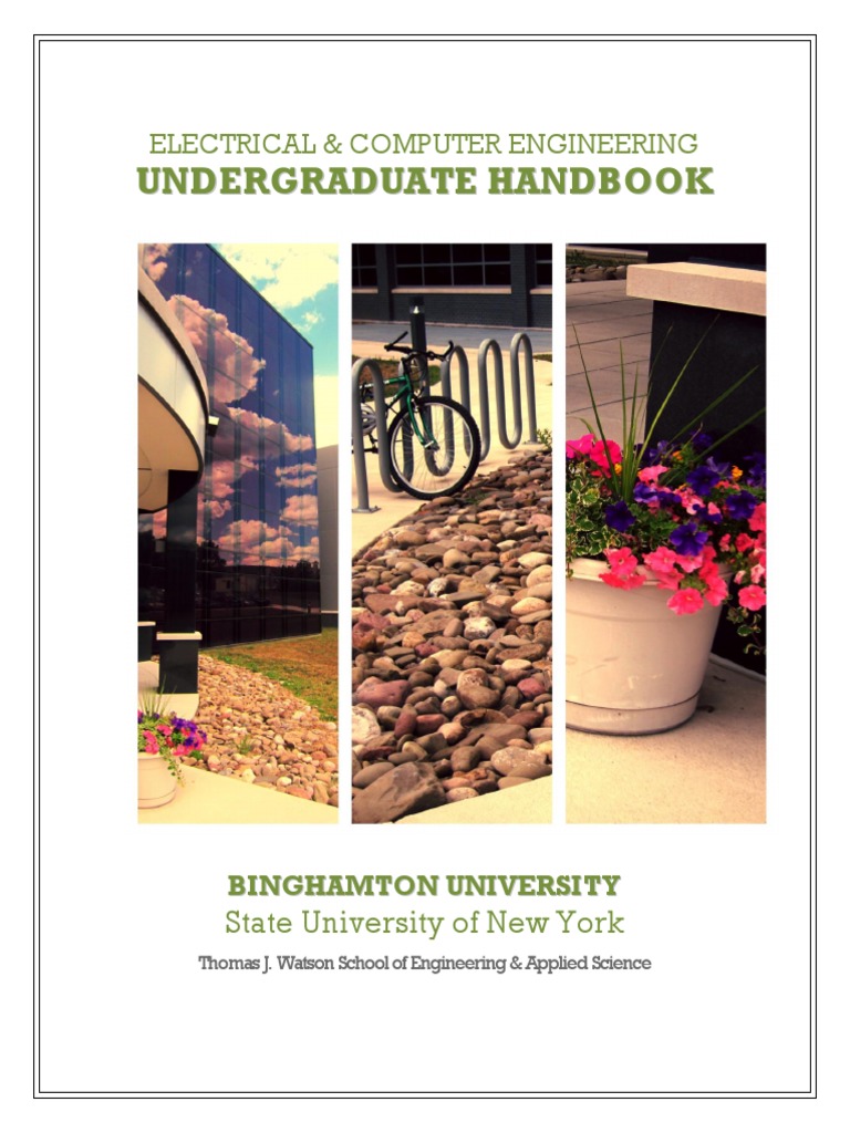 Ece Undergraduate Handbook 10 25 16 Printed | PDF | College Level ...