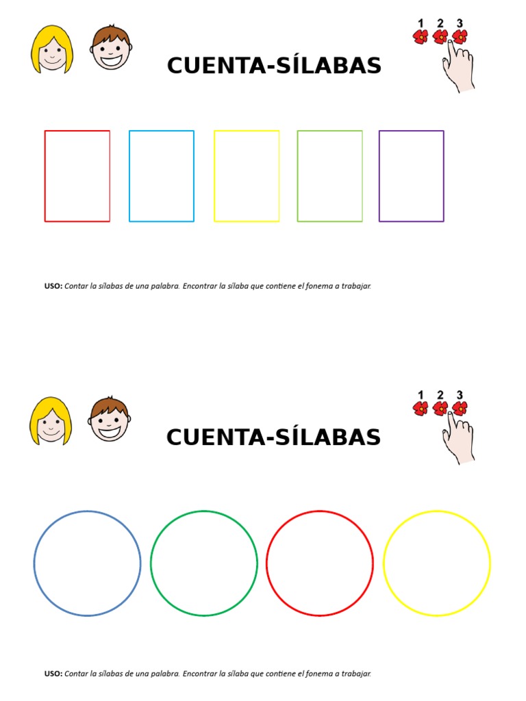 Cuenta Silabas | PDF