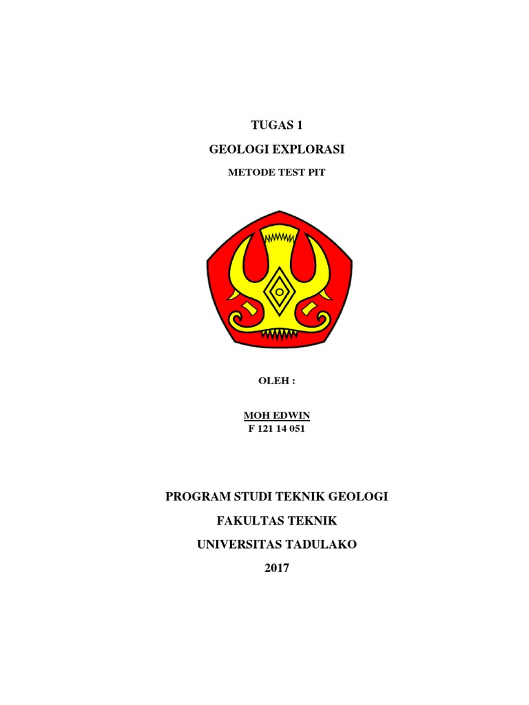Metode Test Pit dalam Eksplorasi Geologi | PDF | Sains & Matematika