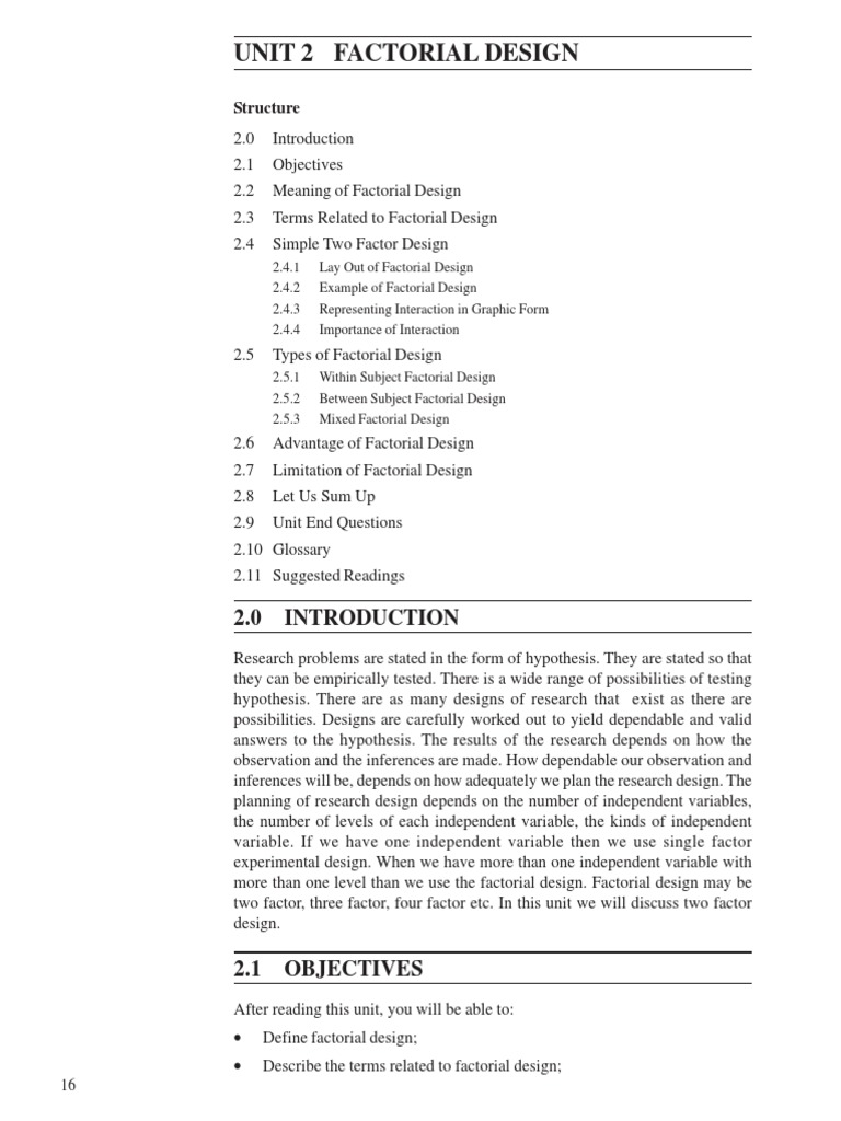 Unit 2 | PDF | Experiment | Recall (Memory)