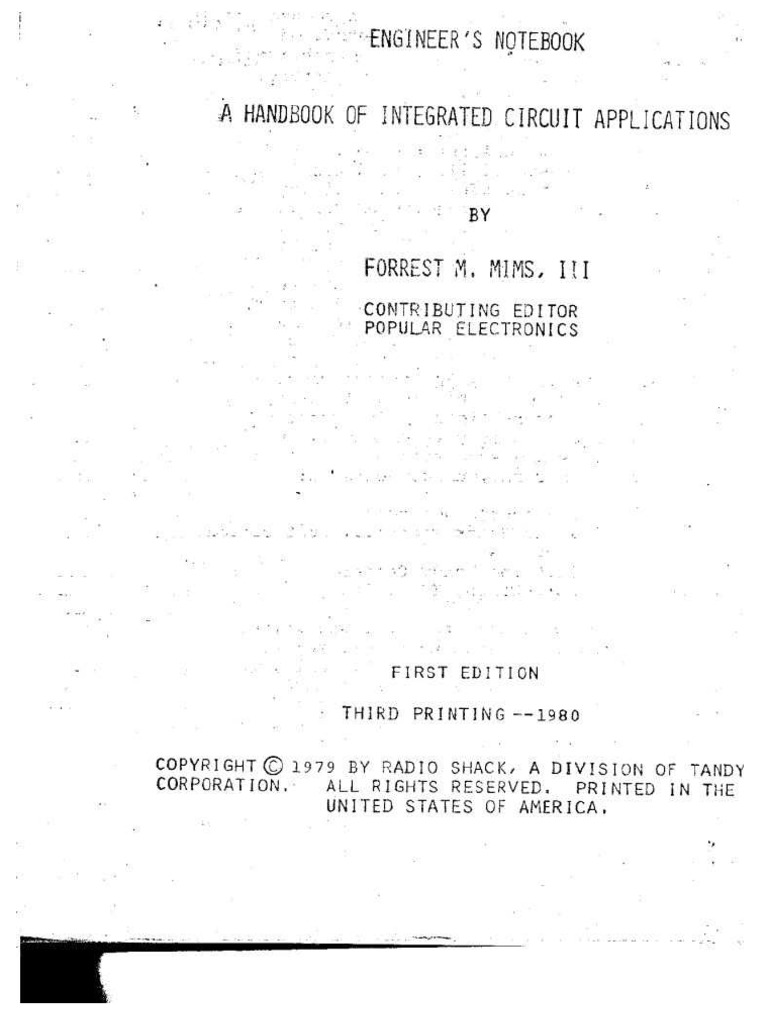 Engineer's Notebook | PDF