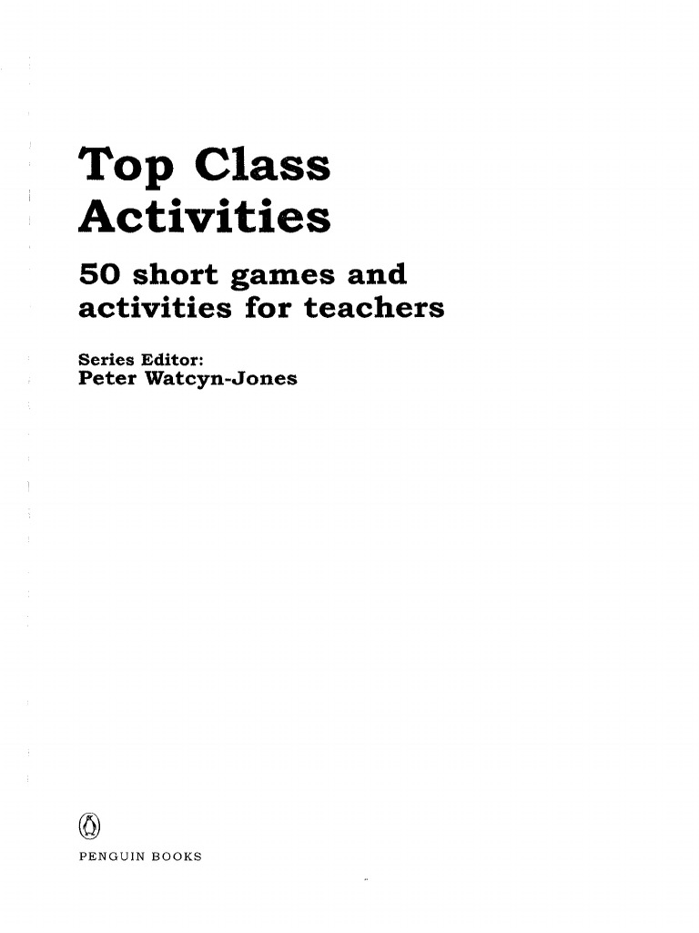 Top Class Activities PDF | PDF