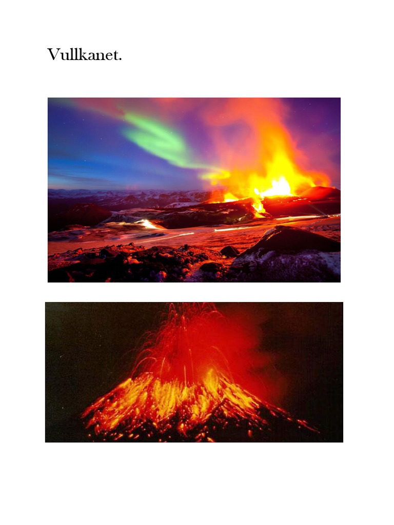 Vullkanet Me Te Rrezikshme | PDF