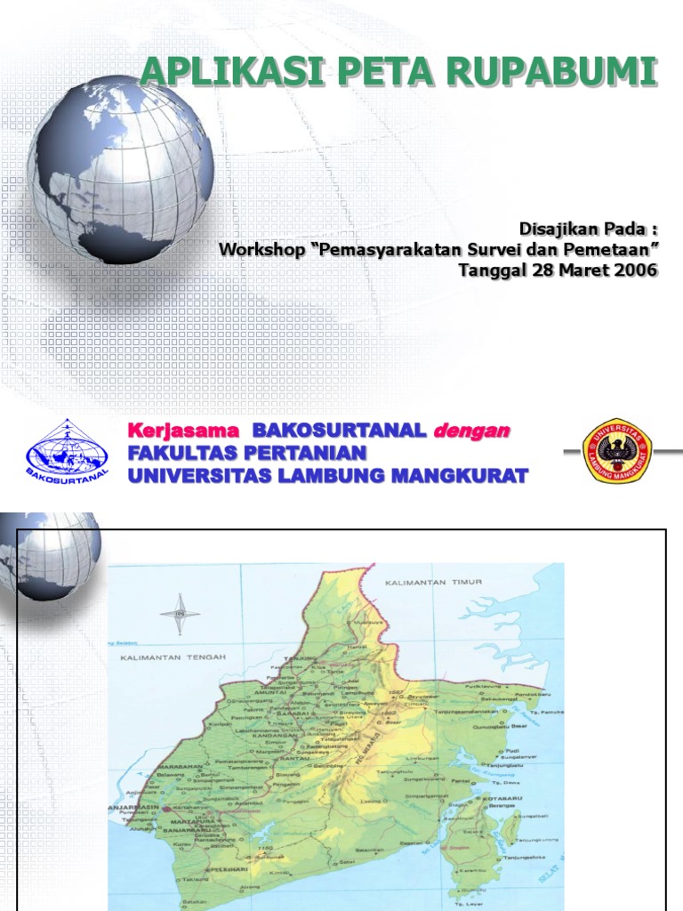 Aplikasi Peta RBI | PDF