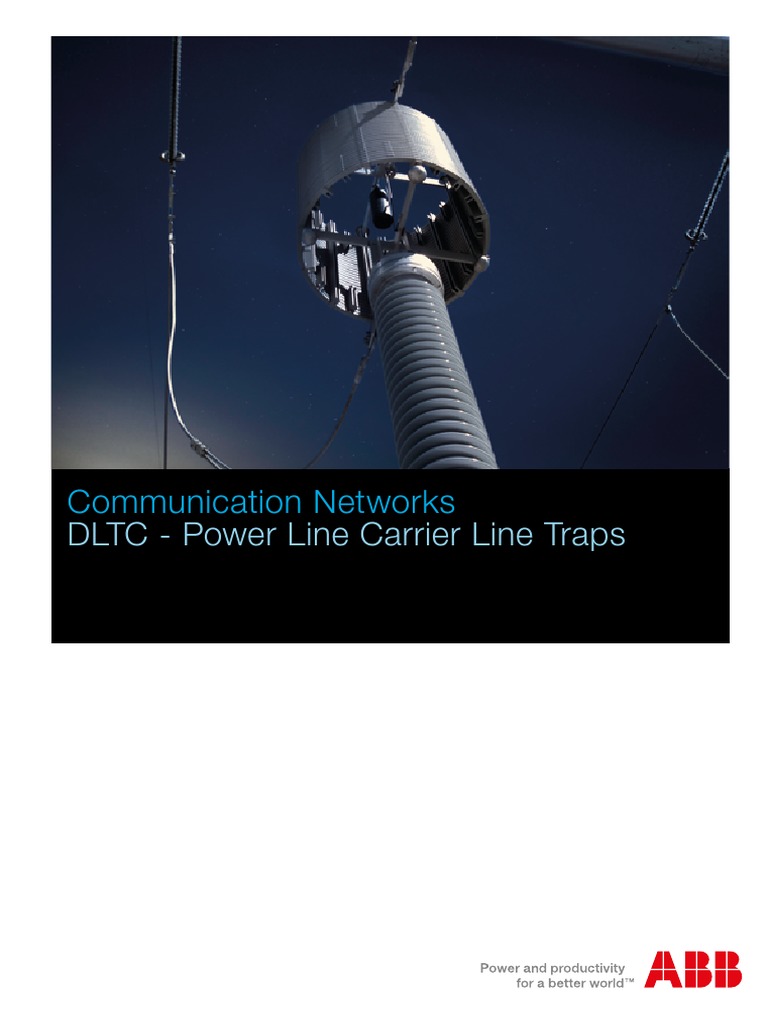 ABB Wavetraps | PDF | Inductor | Electric Power System