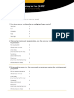 IIEF-5 Questionnaire PDF | PDF
