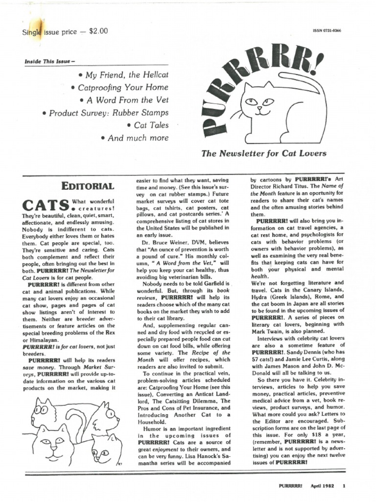 PURRRRR! April 1982 | PDF