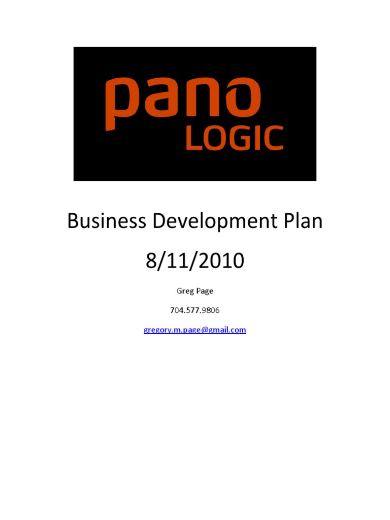 Business Development Plan | PDF | Software Engineering | Computer ...