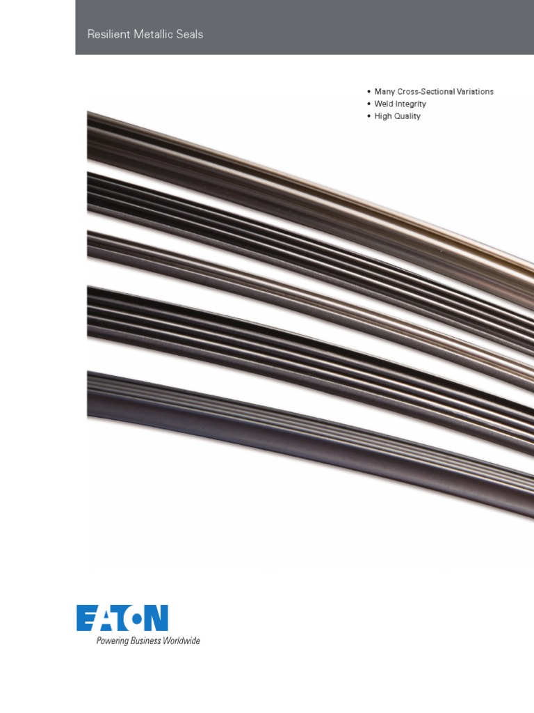 Eaton Metal Seals | PDF | Stress (Mechanics) | Deformation (Engineering)
