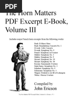 French Horn Warm-up Exercises Guide | PDF | French Horn