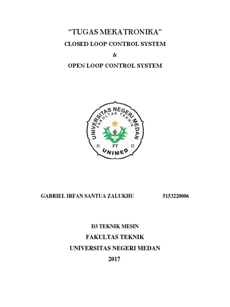 Sistem Kontrol Loop Terbuka dan Tertutup pada Aplikasi Mekatronika | PDF