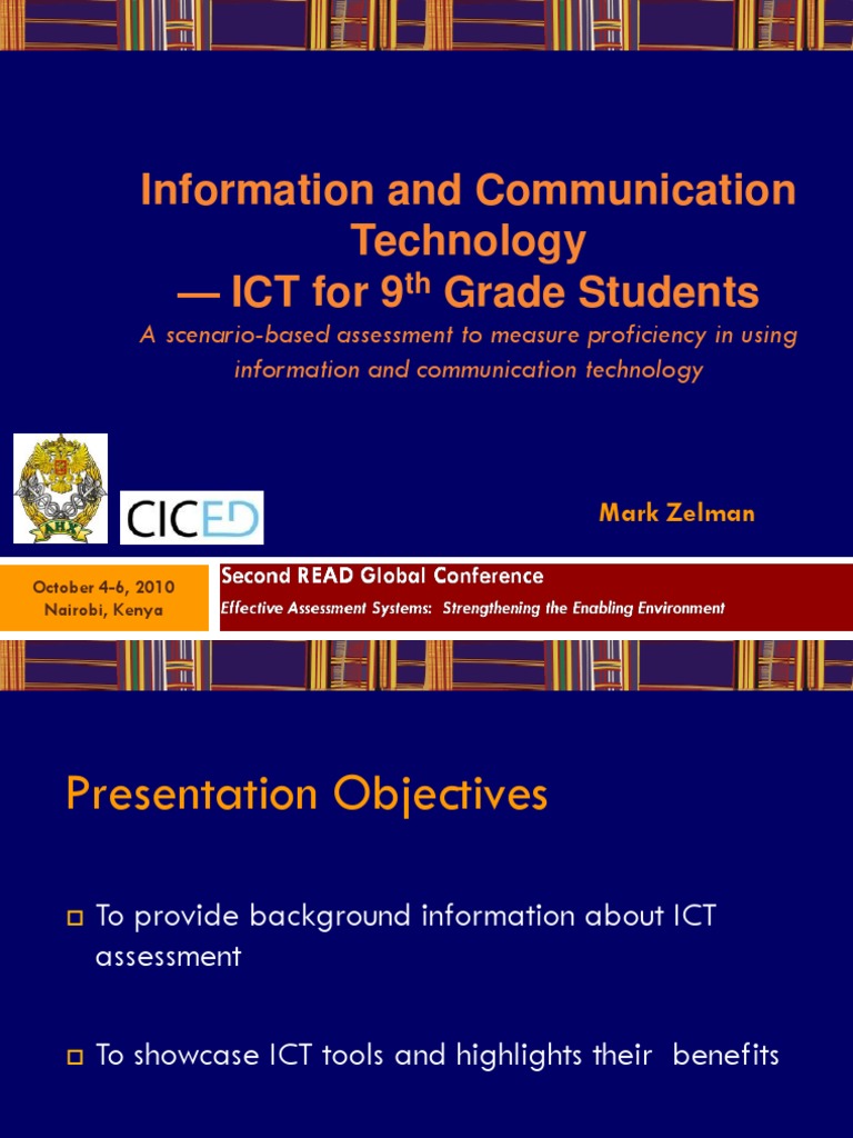 Information and Communication Technology - ICT For 9 Grade Students ...