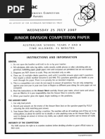 2023 AMC Answer | PDF