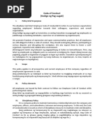 Code of Discipline Tagalog | PDF