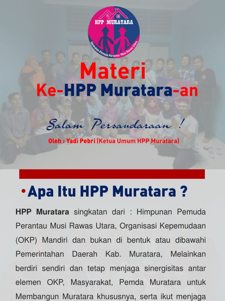 Materi Ke-HPP Muratara-An | PDF