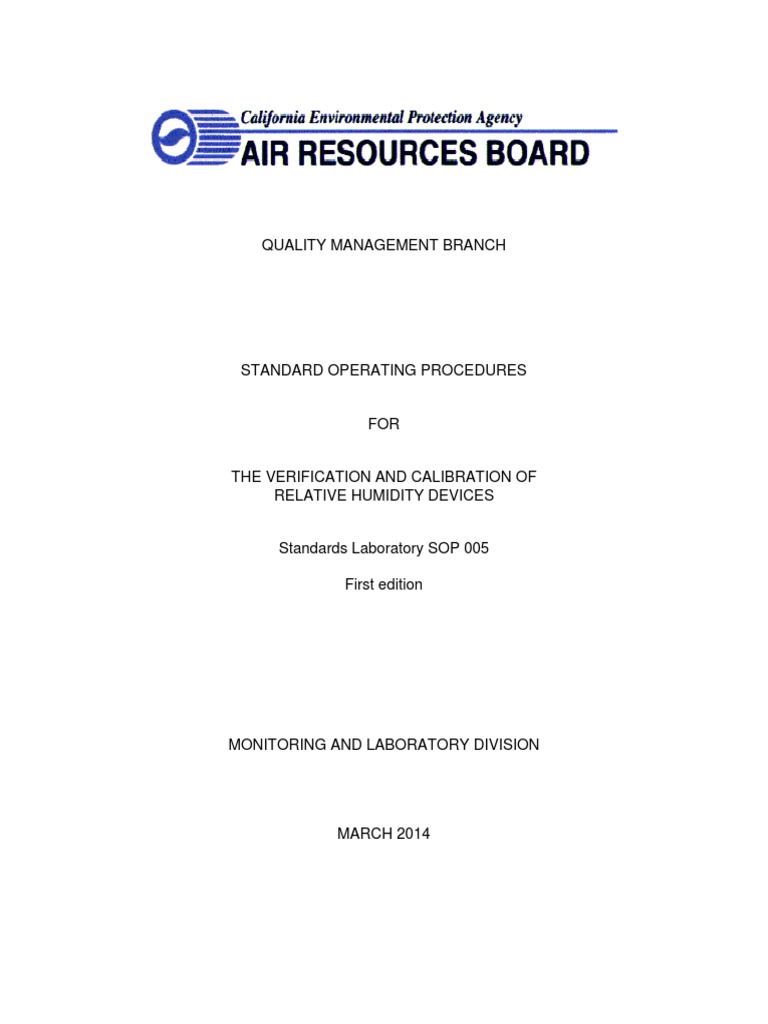 SOP Kalibrasi Themohygro | PDF | Calibration | Verification And Validation