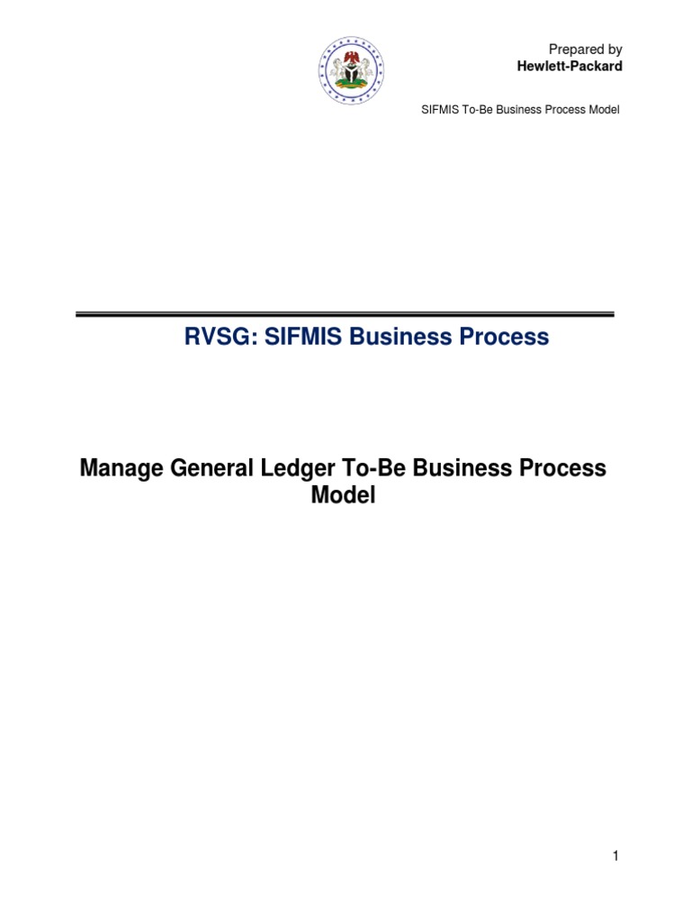 Manage General Ledger Blueprint | PDF | Business Process | Debits And ...
