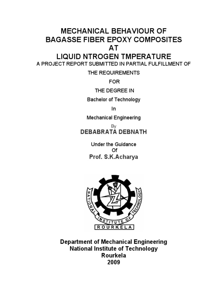 Project | PDF | Composite Material | Polymers