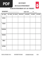 Balance Test - Standing Stork Test (Blind) | PDF | Validity (Statistics ...