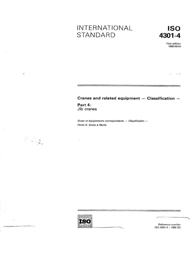 Iso - 4301 4 1989 | PDF