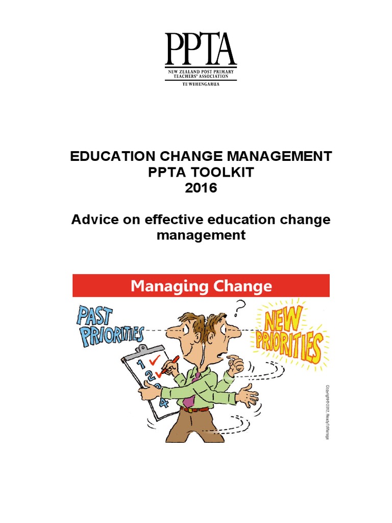 Education Change Management Toolkit | PDF | Educational Technology ...