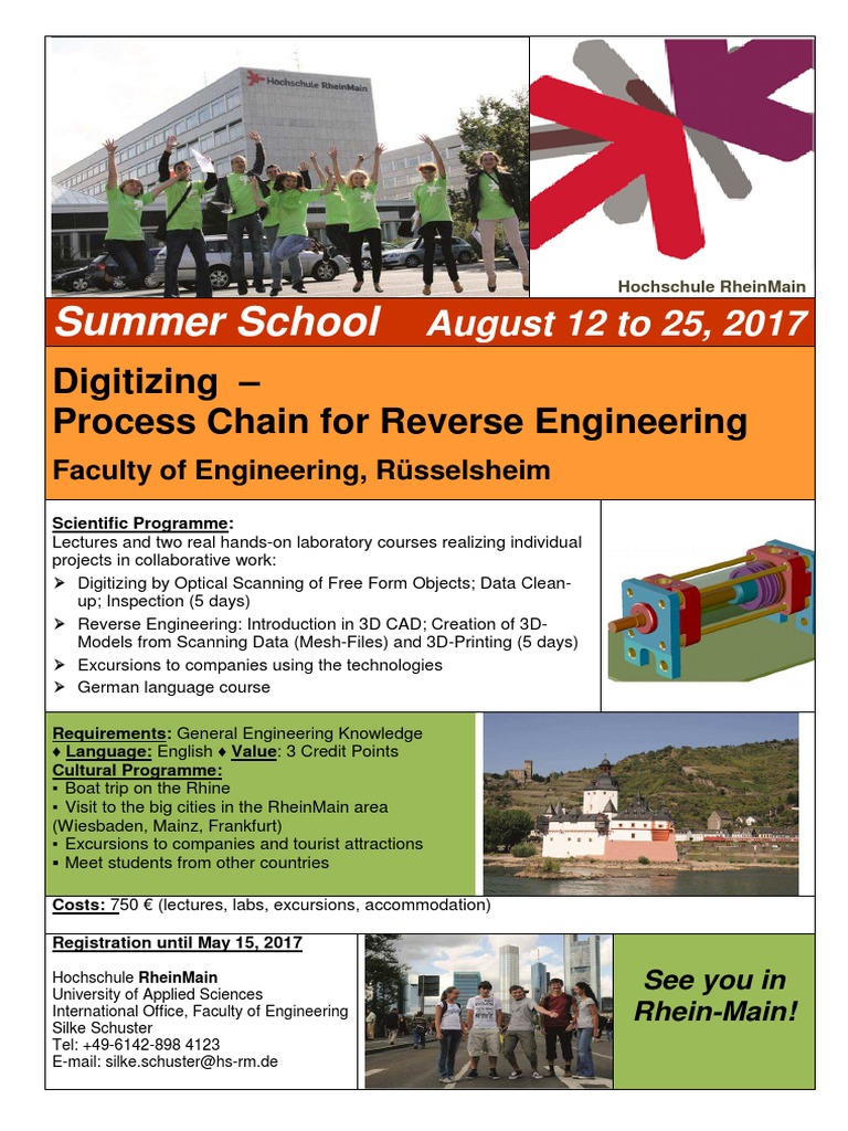 Summer School: Digitizing - Process Chain For Reverse Engineering | PDF | Image Scanner | Digitizing