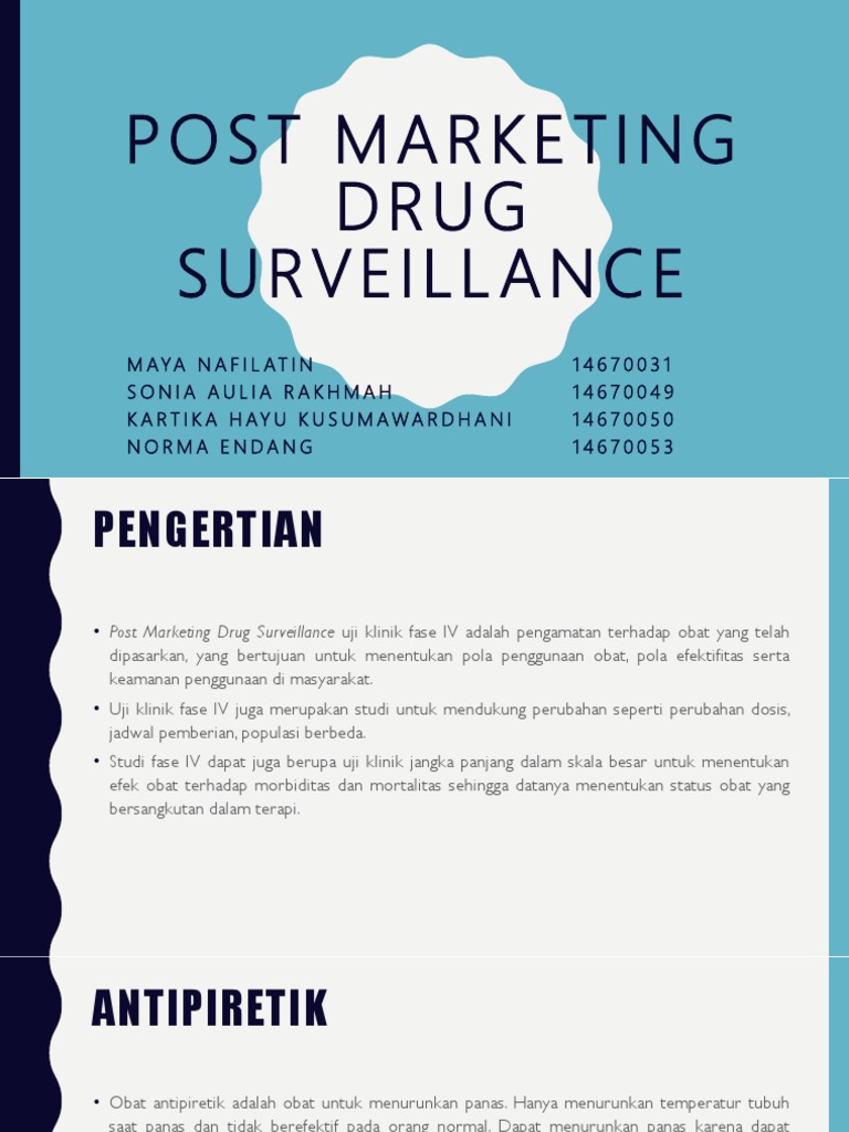 Post Marketing Drug Surveillance | PDF