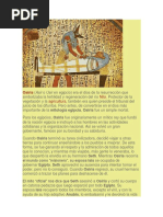 La Historia de Isis y Osiris | PDF | Osiris | Isis