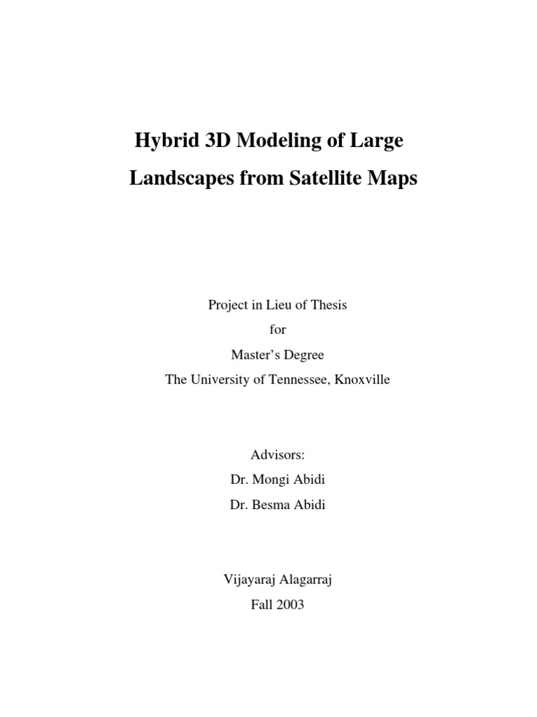 3D City Modeling - Project | PDF | Texture Mapping | 3 D Modeling