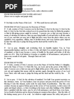 Exorcism Spell - Latin Prayer Incantation | PDF | Exorcism | Demons