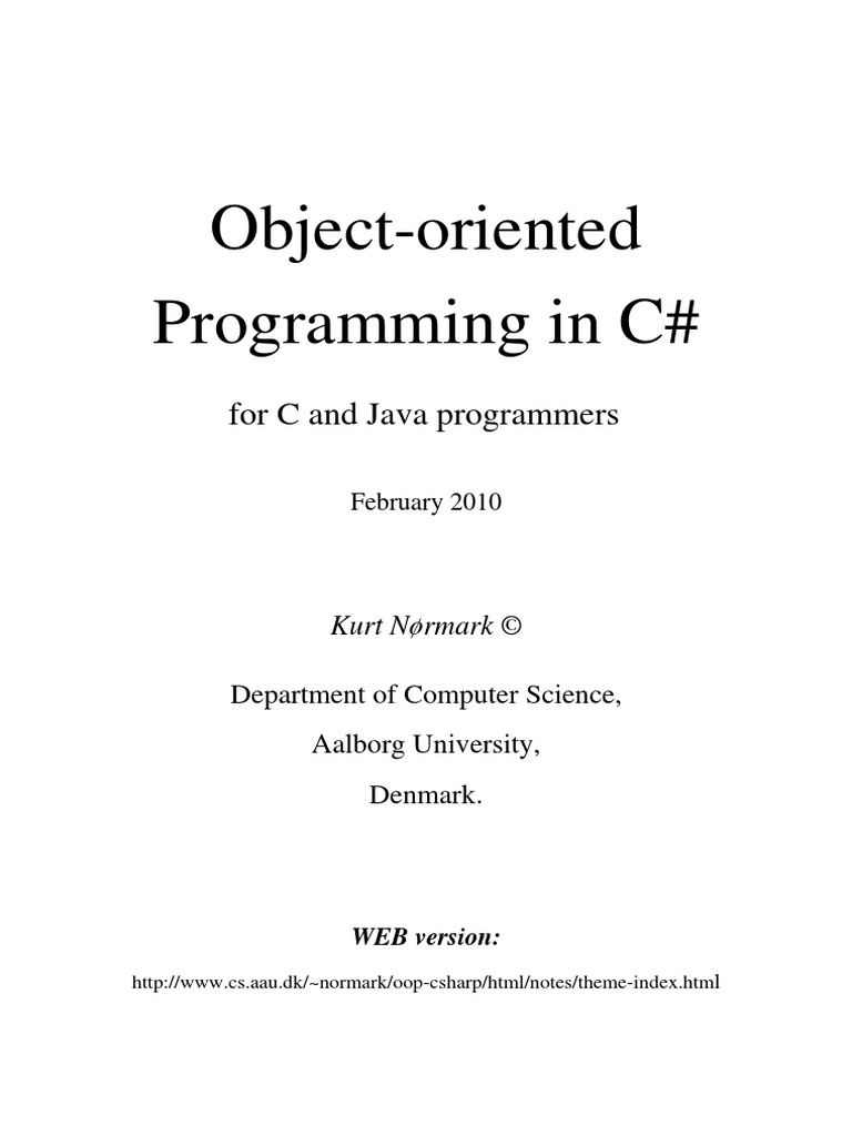 All C#, C SHARP PROGRAMS | PDF All C#, C SHARP PROGRAMS | PDF