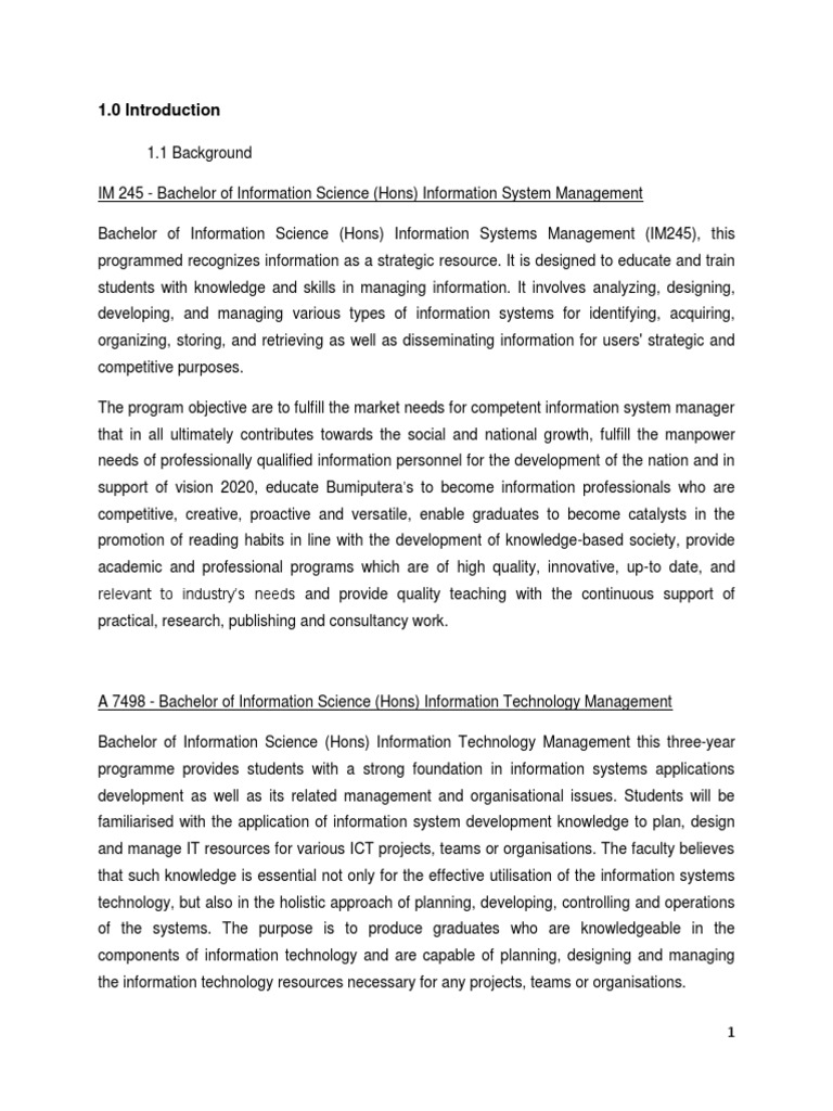Uitm Assignment | Information System | Information Science