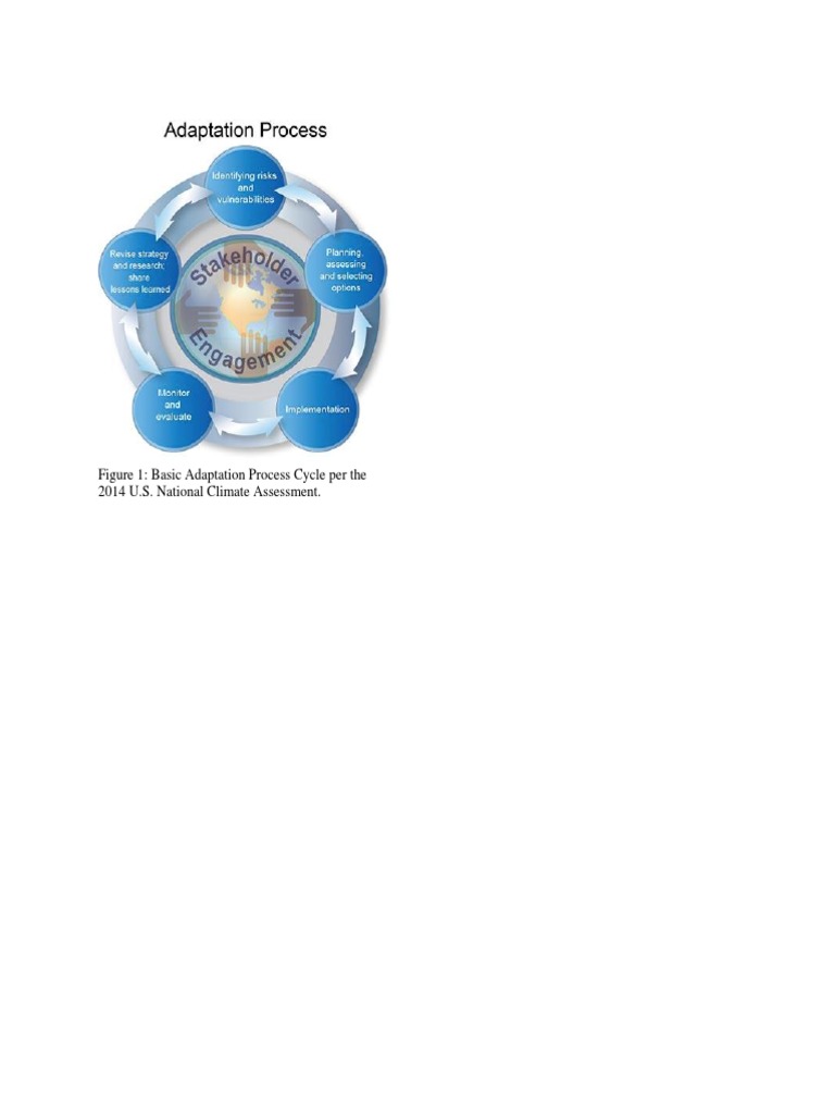 Figure 1: Basic Adaptation Process Cycle Per The 2014 U.S. National ...