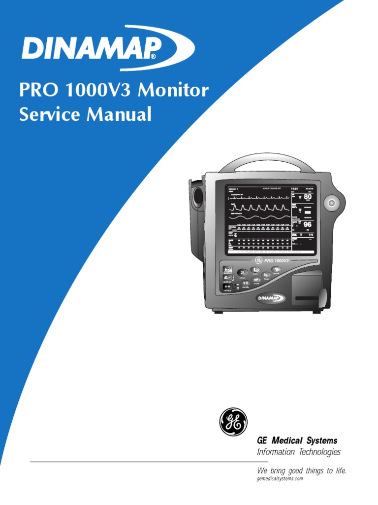 MS - Monitor Dinamap Pro 1000 PDF | Download Free PDF | Monitoring ...