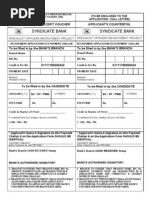 BOB PPC Form | PDF