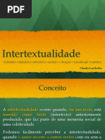 Material Sobre Intertextualidade - 1º Ano Do Ensino Médio | PDF | Intertextualidade ...