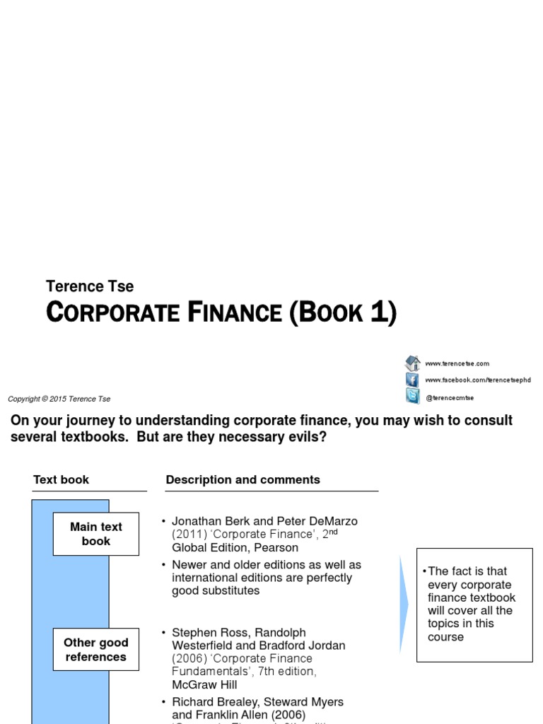 Corporate Finance | PDF | Financial Markets | Securities (Finance)