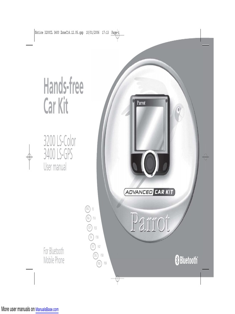 3400 LS-GPS | PDF | Personal Digital Assistant | Bluetooth