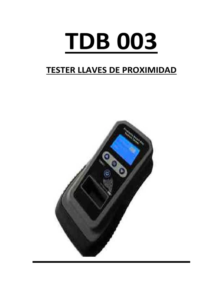 TDB003 Manual Spanish | Descargar gratis PDF | Antena (Radio ... TDB003 Manual Spanish | Descargar gratis PDF | Antena (Radio ...