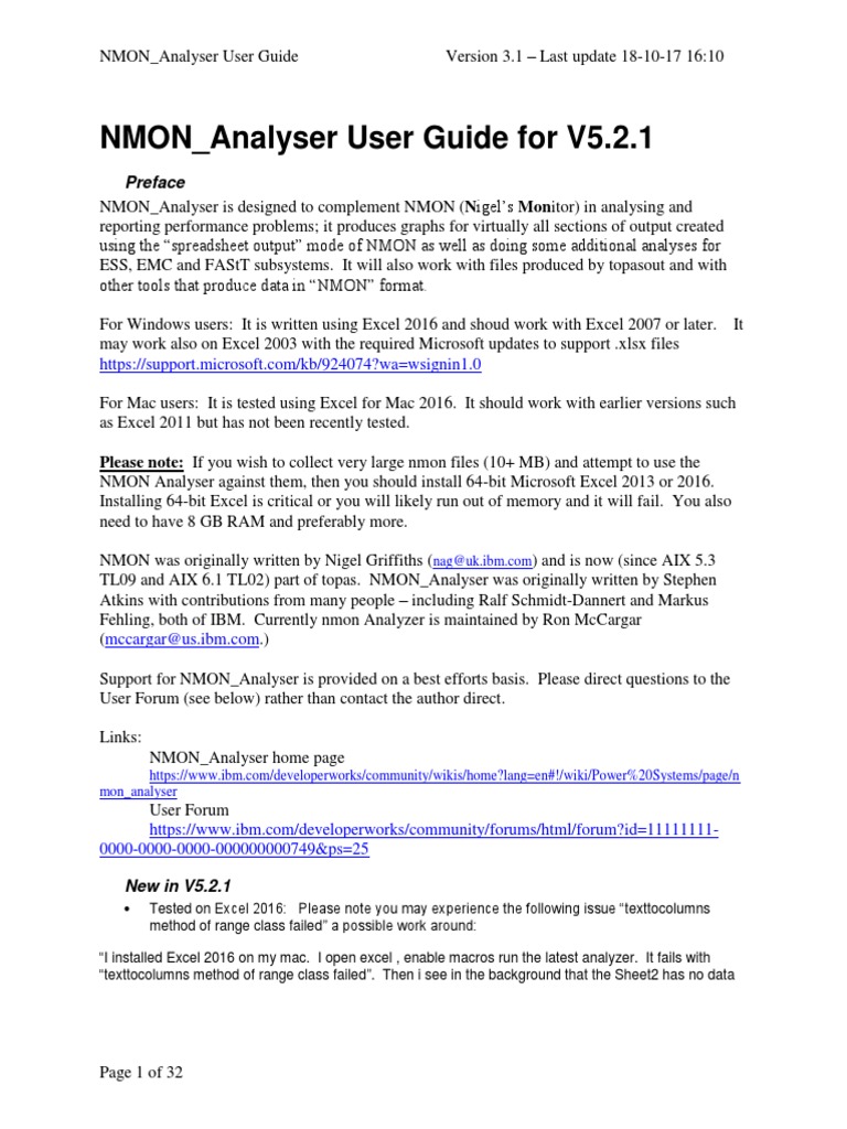 NA UserGuide v52 1 | PDF | Microsoft Excel | Filename