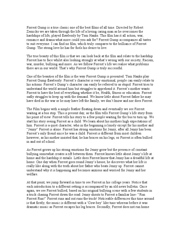 Forrest Gump | PDF