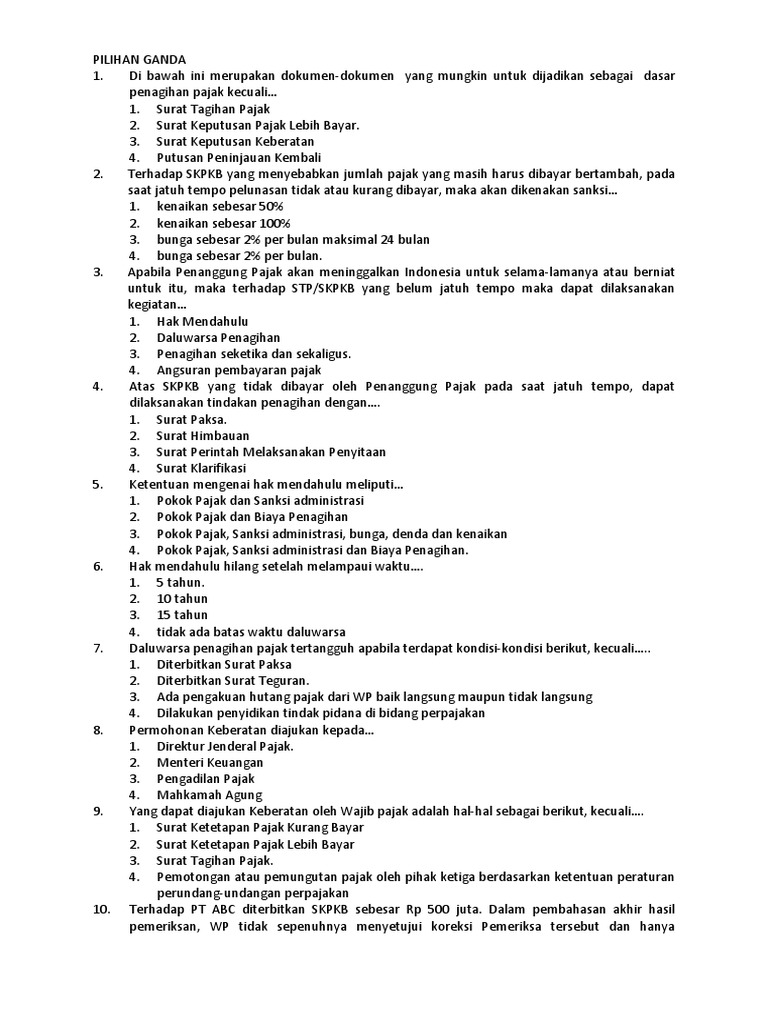 Latihan Kup B Pdf