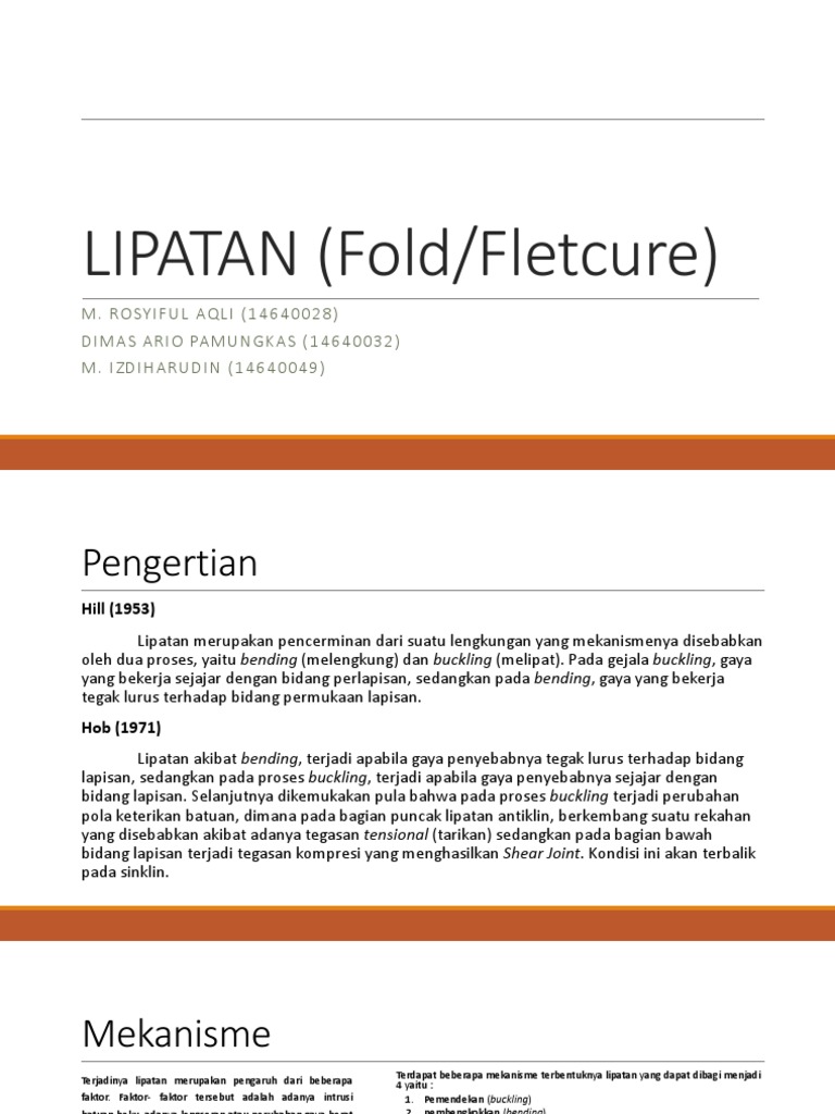 Lipatan (Fold) | PDF | Sains & Matematika
