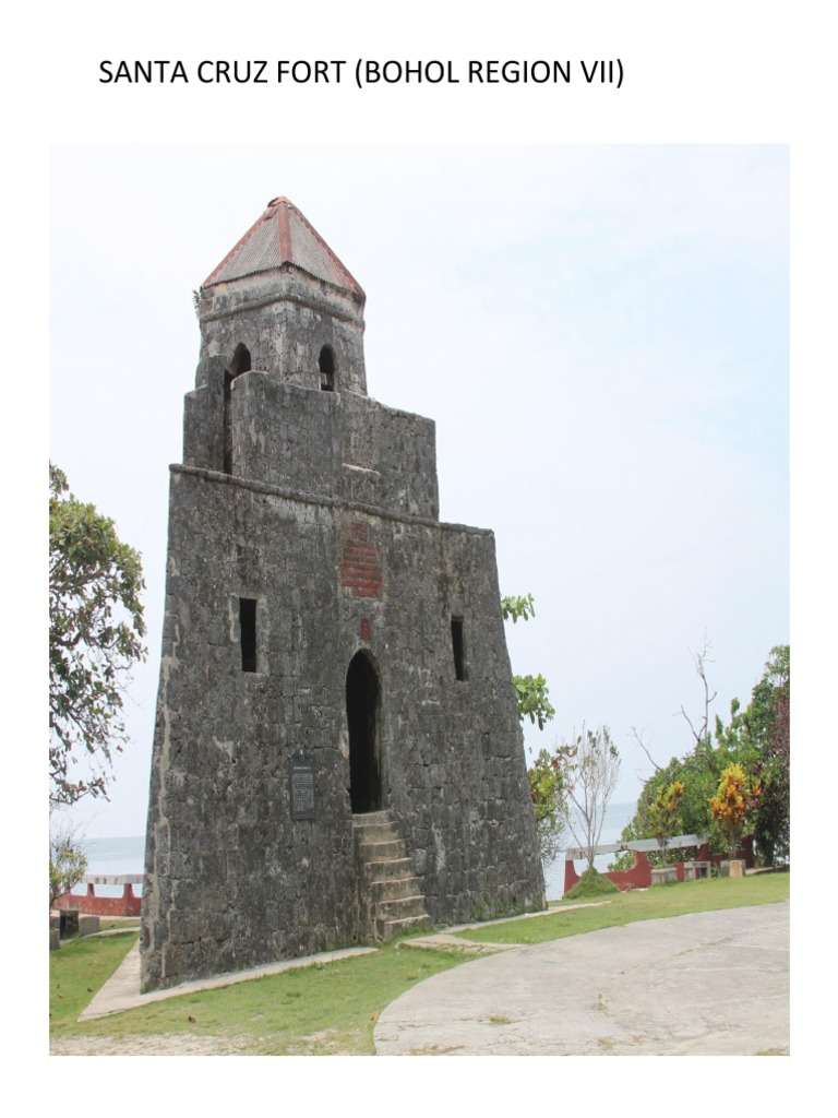 Santa Cruz Fort (Bohol Region Vii) | PDF