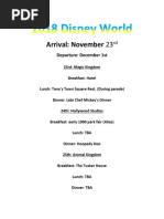 Disney Budget | PDF
