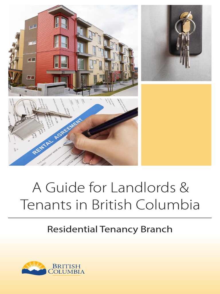 BC - Landlord Guidelines PDF | PDF | Leasehold Estate | Landlord