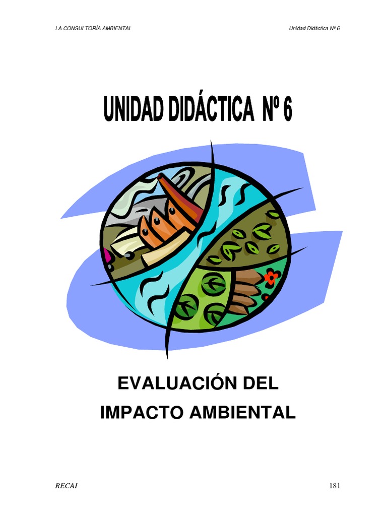 categorias de impacto ambiental.pdf | Evaluación de impacto ambiental ...