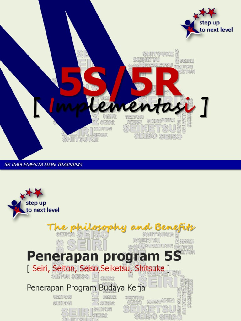 5S 5R Kaizen Konsep Pelatihan | PDF