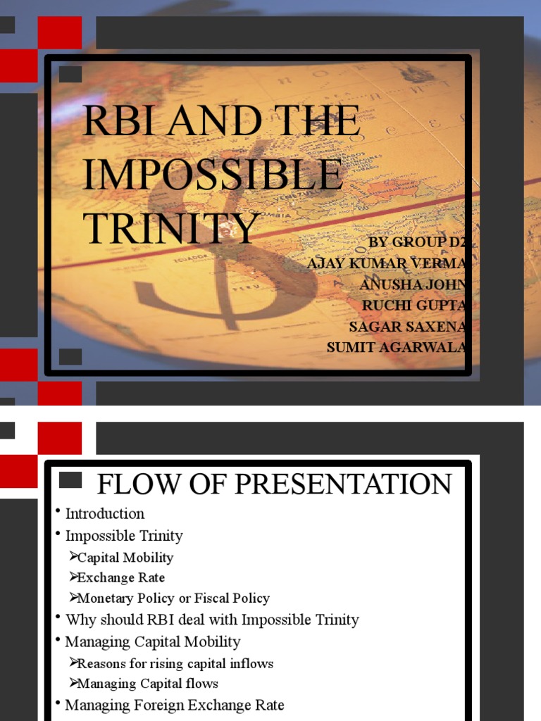 RBI and Impossible Trinity | PDF | Monetary Policy | Inflation