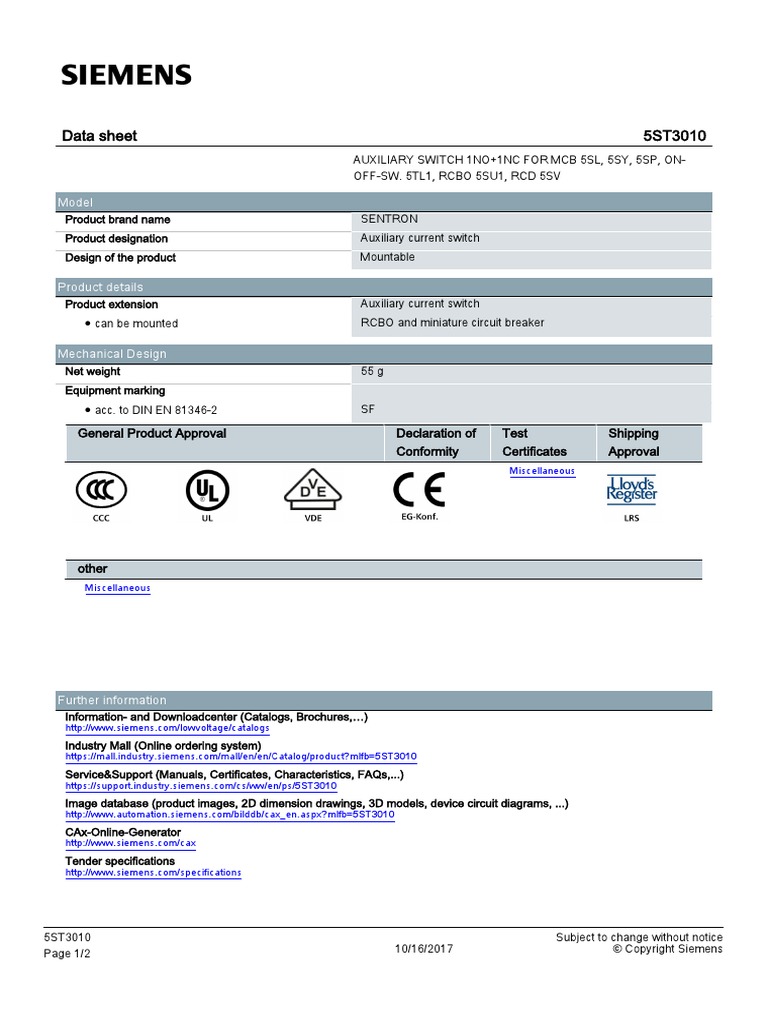 5ST3010 Datasheet en | PDF